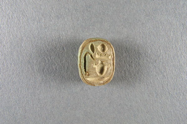 Scarab, Psamtik I or II | Late Period, Saite | The Metropolitan Museum ...