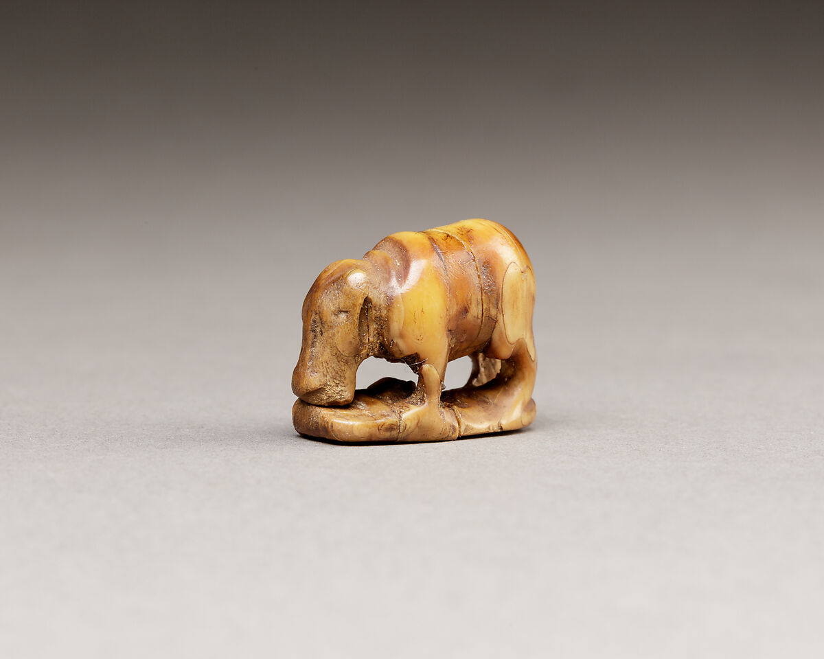 Figurine or amulet of a hippo on a sled - Early Dynastic Period - The ...