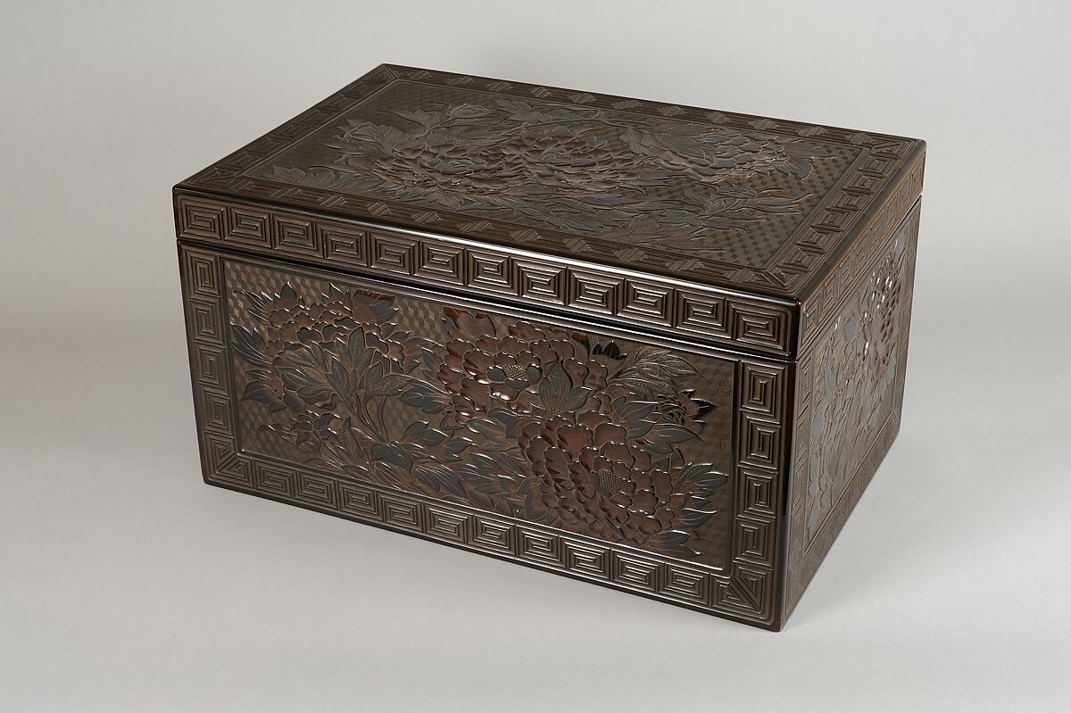 Box - Japan - Edo (1615–1868) or Meiji period (1868–1912) - The ...
