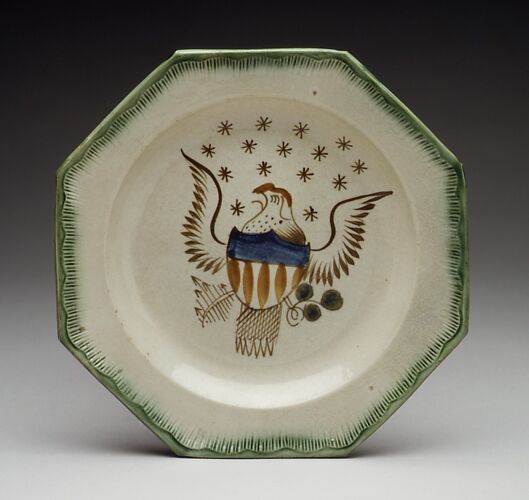 Plate | British (American market) | The Metropolitan Museum of Art