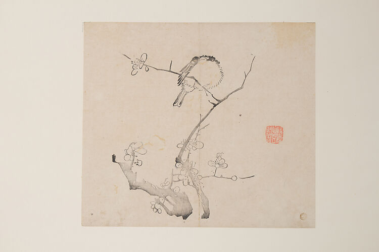 Leaf from the Ten Bamboo Studio Manual of Painting and Calligraphy ...