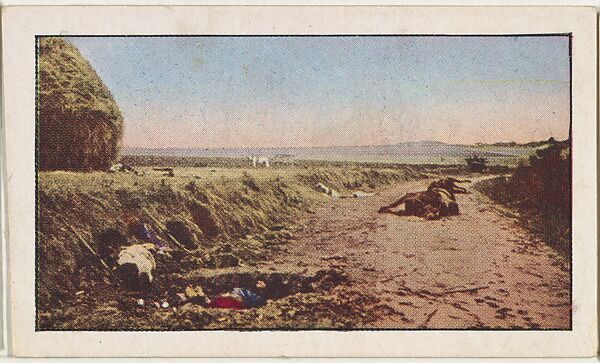 Issued by American Tobacco Company - Card No. 130, After the Battle on ...