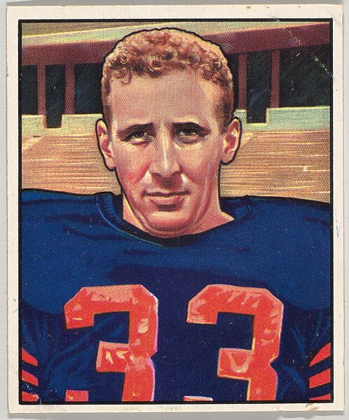 Issued by Bowman Gum Company | Card Number 98, Fred Morrison, Fullback ...