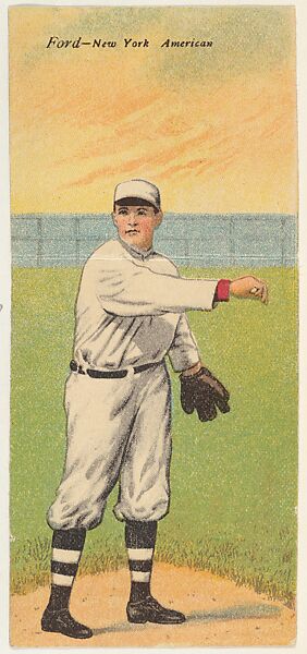 Issued by Mecca Cigarettes - Ford, New York, American League, from the ...