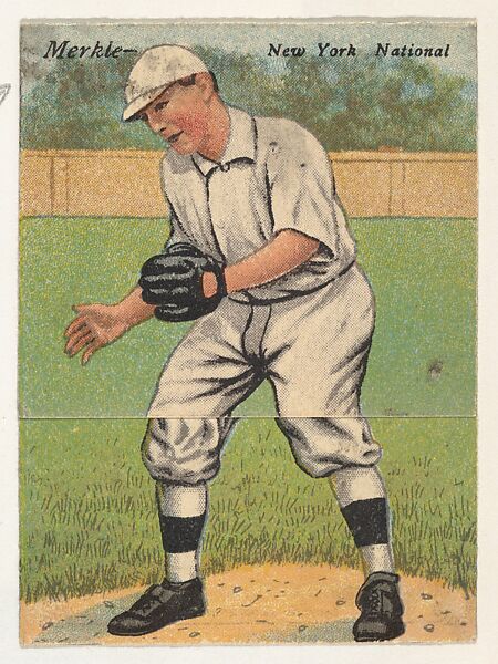 Issued by Mecca Cigarettes | Merkle, New York, National League, from ...