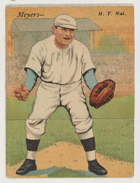Issued by Mecca Cigarettes - Meyers, New York, National League, from ...