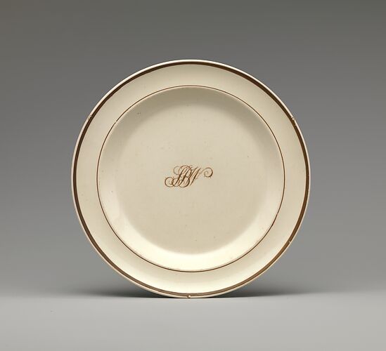 Plate | British | The Metropolitan Museum of Art