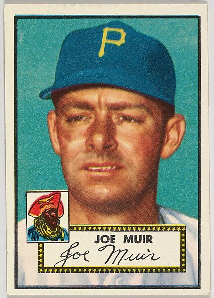 Issued by Topps Chewing Gum Company | Card Number 154, Joe Muir ...