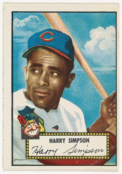 Issued by Topps Chewing Gum Company | Card Number 193, Harry Simpson ...