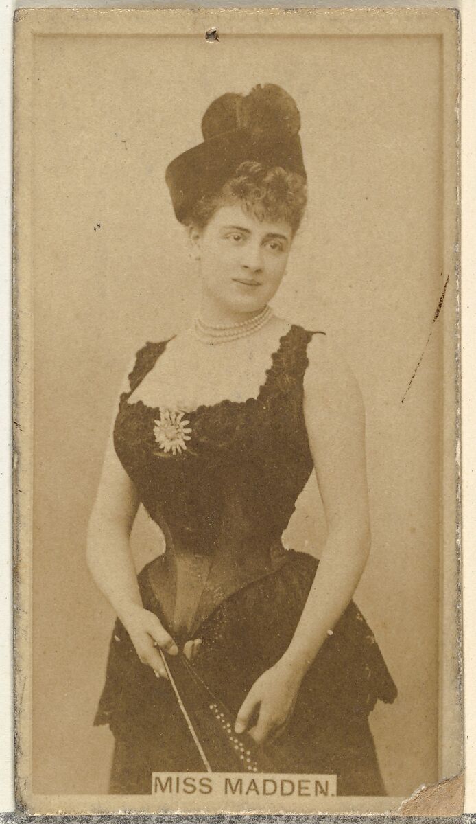 Issued by W. Duke, Sons & Co. - Miss Madden, from the Actors and ...