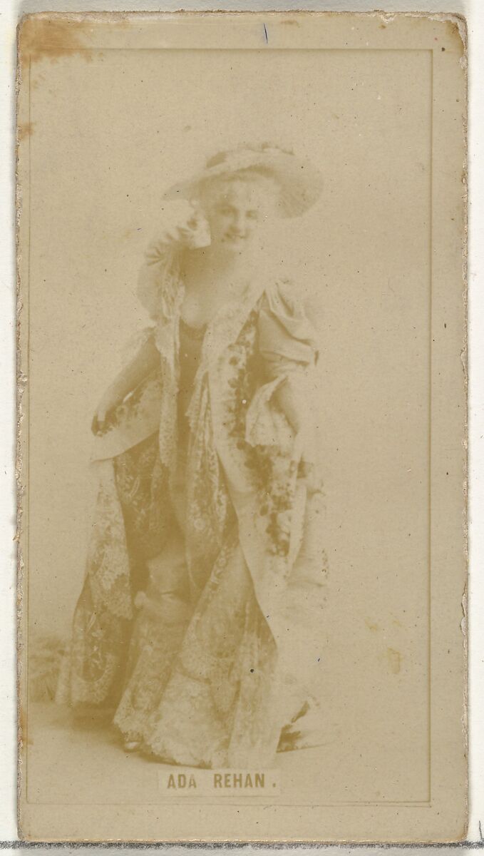 Issued by W. Duke, Sons & Co. | Ada Rehan, from the Actors and ...