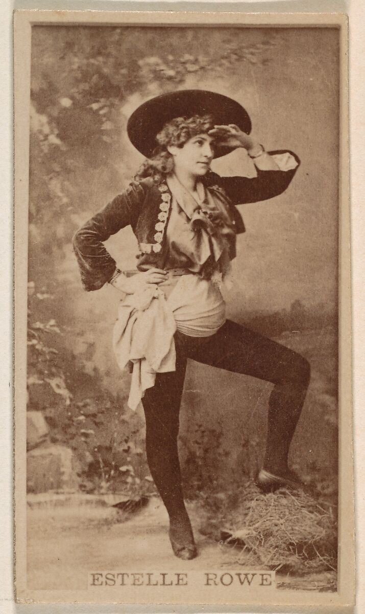 Issued by Kinney Brothers Tobacco Company | Estelle Rowe, from the ...