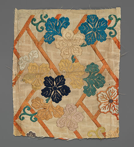 Kosode Fragment | Japan | Edo period (1615–1868) | The Metropolitan ...