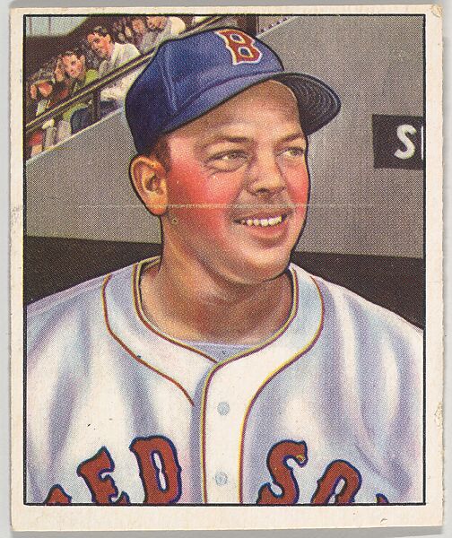 Issued by Bowman Gum Company | Vern Stephens, Shortstop, Boston Red Sox ...