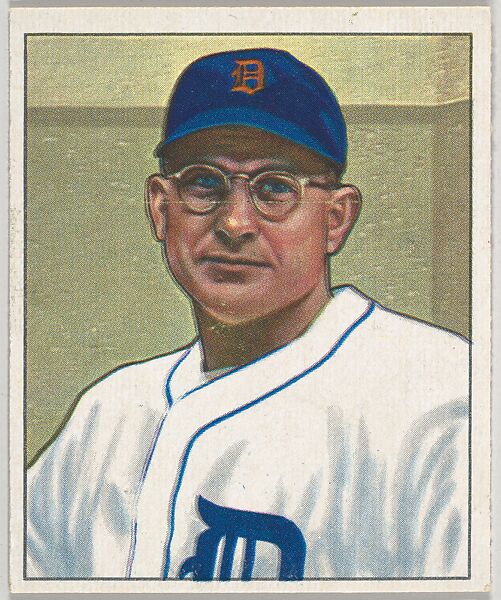 Issued by Bowman Gum Company | Paul "Dizzy" Trout, Pitcher, Detroit ...