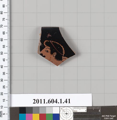 Attributed to the Triptolemos Painter | Fragmentary terracotta kylix ...