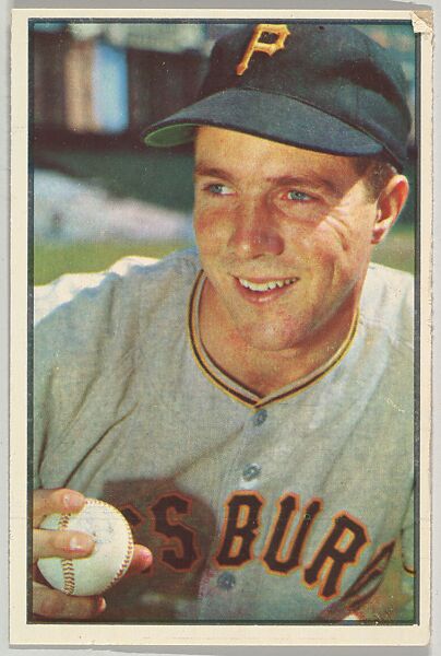 Issued by Bowman Gum Company - Bob Friend, Pitcher, Pittsburgh Pirates ...