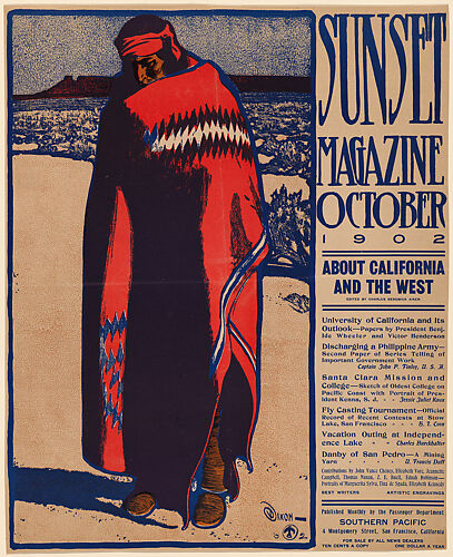Lafayette Maynard Dixon | Sunset Magazine: September | The Metropolitan ...