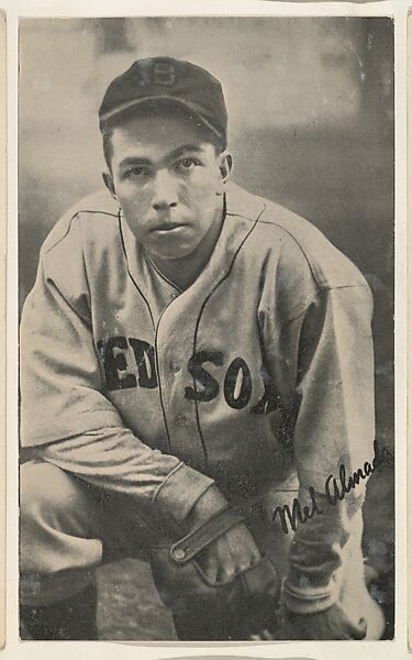 Issued by the Goudey Gum Company - Mel Almada, from the Goudey Wide Pen ...