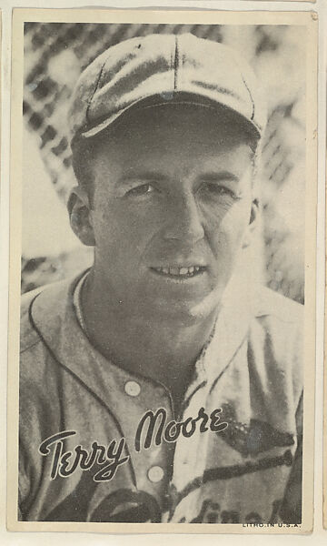 Issued by the Goudey Gum Company | Terry Moore, from the Goudey Wide ...