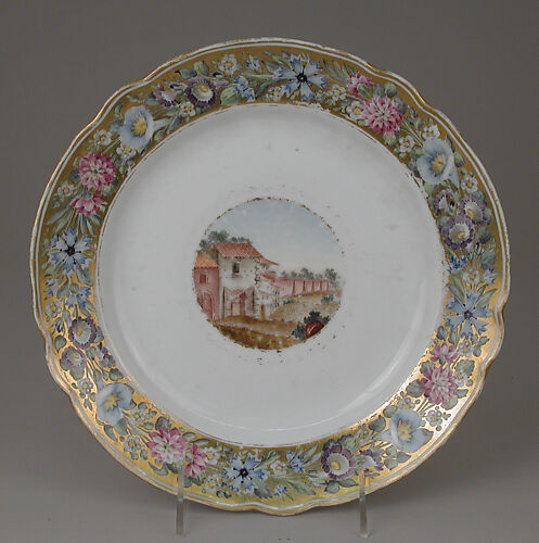 Imperial Porcelain Manufactory, St. Petersburg | Plate | Russian, St ...