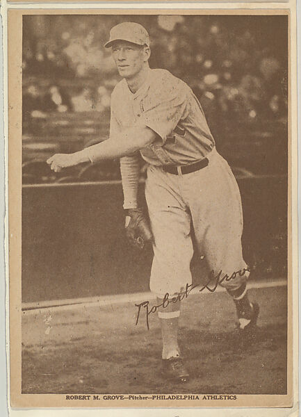 Issued by Kashin Publications - Robert M. Grove, Pitcher, Philadelphia ...