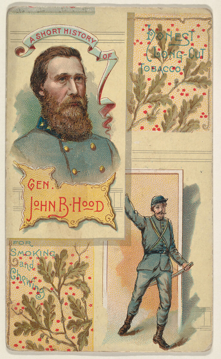 Issued by W. Duke, Sons & Co. - A Short History of General John B. Hood ...