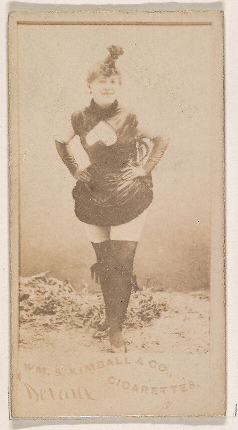 Issued by William S. Kimball & Company - Miss Devaux, from the ...