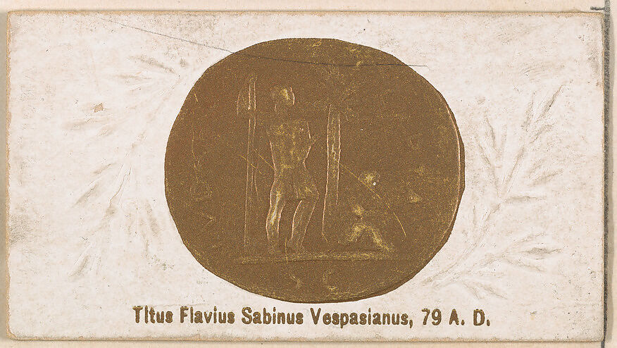 Issued by William S. Kimball & Company - Titus Flavius Sabinus ...