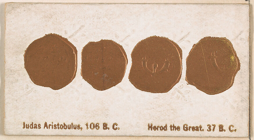 Issued by William S. Kimball & Company - Judas Aristobulus, 106 B.C ...