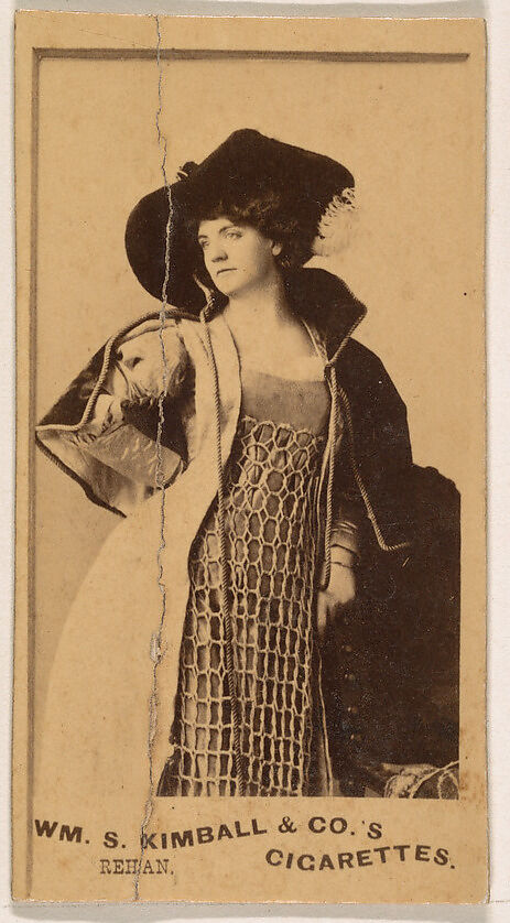 Issued by William S. Kimball & Company | Ada Rehan, from the Actresses ...