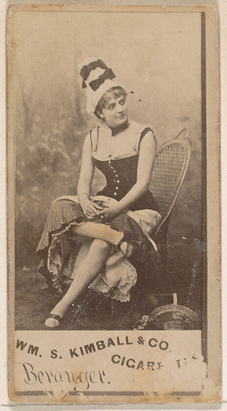 Issued by William S. Kimball & Company - Miss Beranger, from the ...