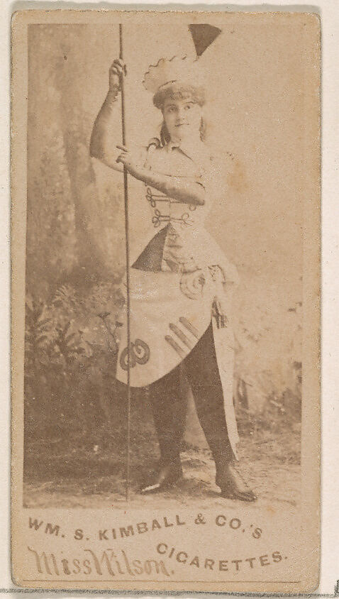 Issued by William S. Kimball & Company - Miss Wilson, from the ...
