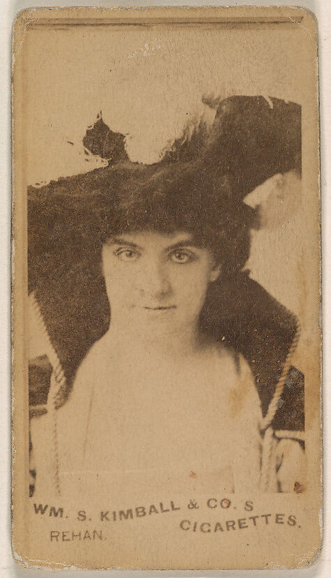 Issued by William S. Kimball & Company | Ada Rehan, from the Actresses ...