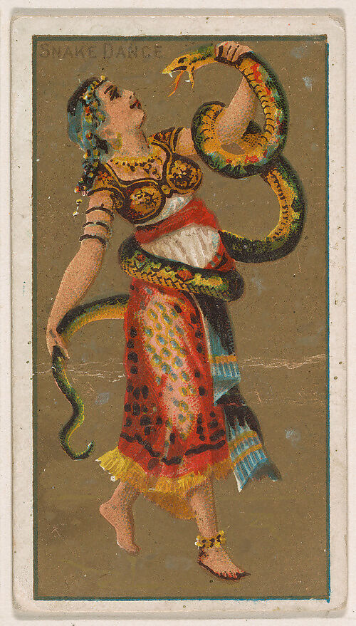 Issued by Kinney Brothers Tobacco Company - Snake Dance, from National ...