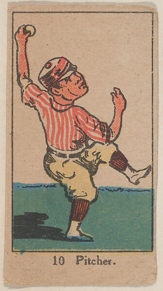 Pitcher #10 from the Sports Drawings series (W542) - The Metropolitan ...