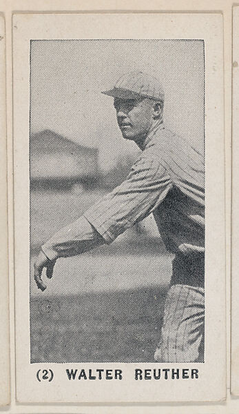 Walter Reuther from the Baseball Players photo series (W502) - The ...