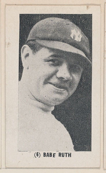 Babe Ruth from the Baseball Players photo series (W502) - The ...