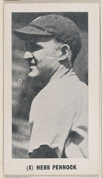 Herb Pennock from the Baseball Players photo series (W502) - The ...