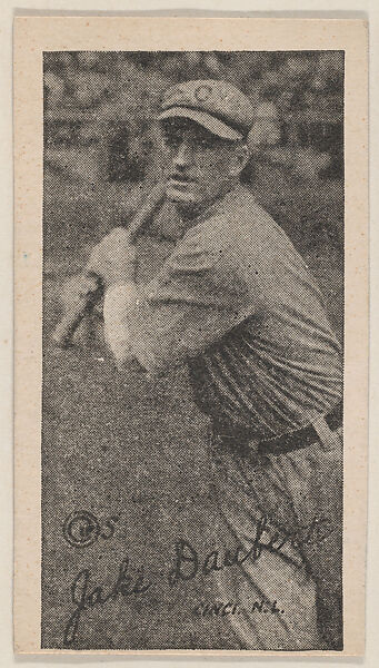 Jake Daubert, Cinci. N.L., Baseball strip card (W572) | The ...