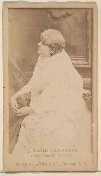 Issued by W. Duke, Sons & Co. - Katie Castleton from the Actresses ...