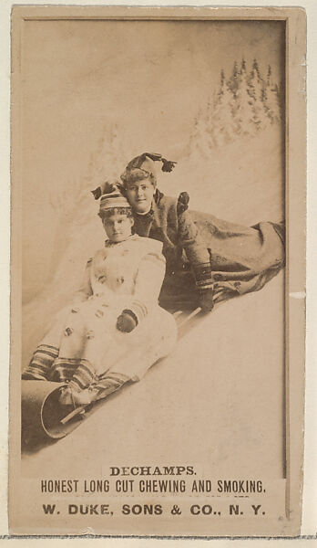 Issued by W. Duke, Sons & Co. - Dechamps from the Actresses ...