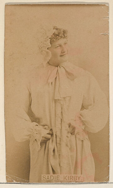 Issued by W. Duke, Sons & Co. - Sadie Kirby from the Actresses ...