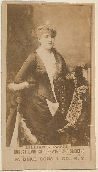 Issued by W. Duke, Sons & Co. - Lillian Russell from the Actresses ...