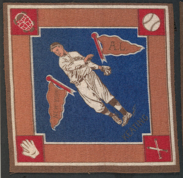 Ray Keating, New York, American League from Baseball Players Felt ...