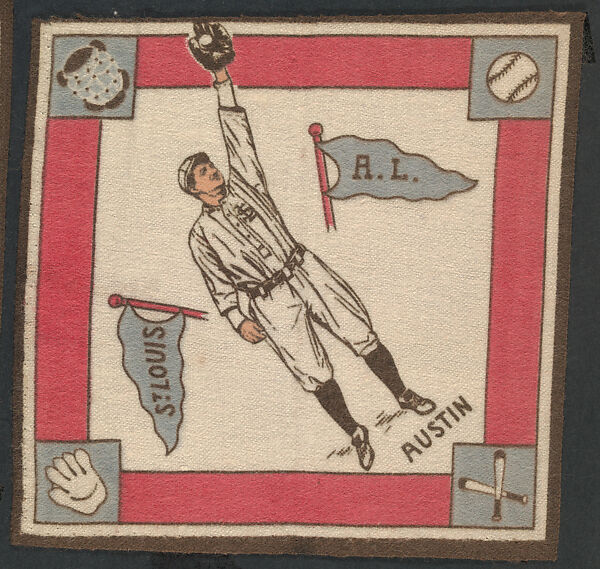 Jimmy Austin, St. Louis, American League from Baseball Players Felt ...