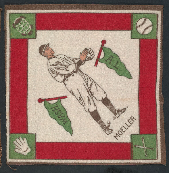 Danny Moeller, Washington, American League from Baseball Players Felt ...