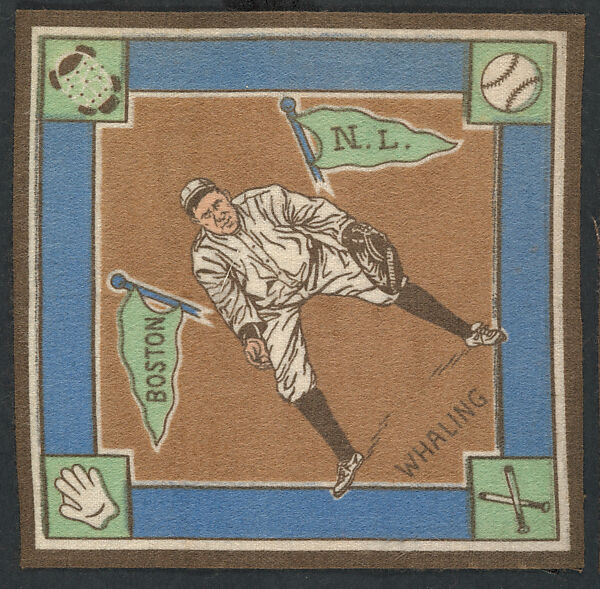 Bert Whaling, Boston, National League from Baseball Players Felt ...