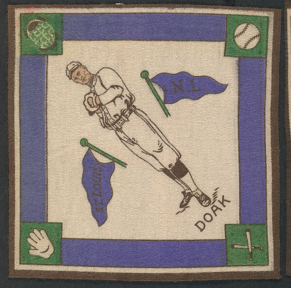 Bill Doak, St. Louis, National League from Baseball Players Felt ...