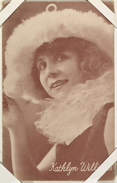 Kathlyn Williams from Movie Stars Exhibit Cards series (W401) - The ...